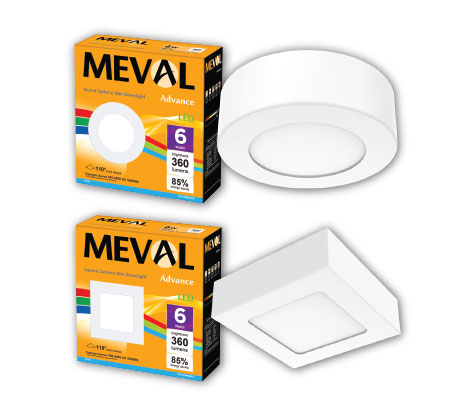 LED Slim Downlight Advance - Surface Outbow - MEVAL Indonesia